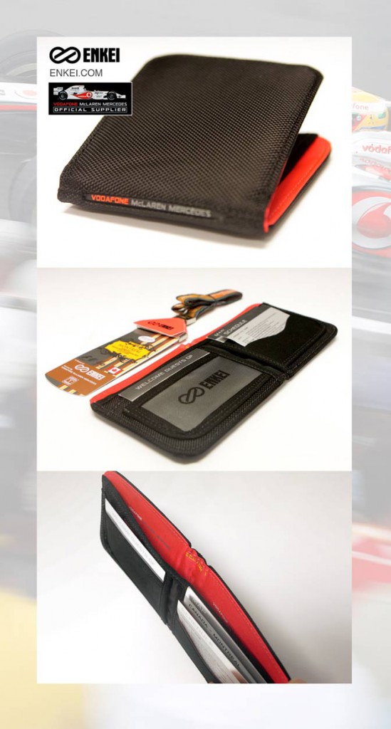 ENKEI GIVEAWAY: F1 MCLAREN WALLET | Enkei Wheels