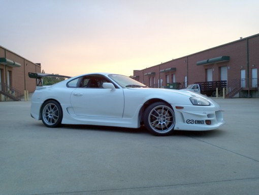 RANDOM SNAP: 1994 SUPRA WITH ENKEI PF01 RACING SERIES WHEELS | Enkei Wheels